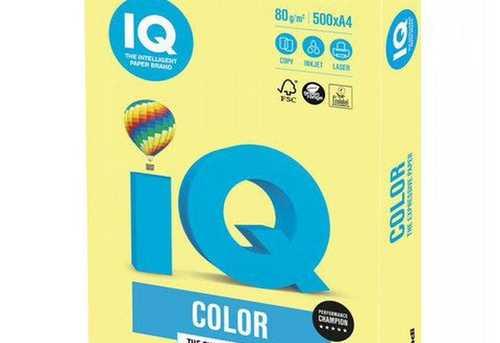 Бумага цветная IQ color