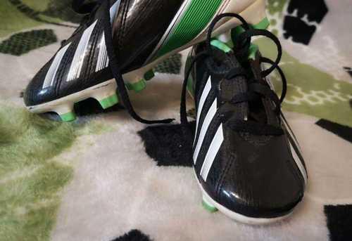 Футбольные бутсы adidas f50, размер 27