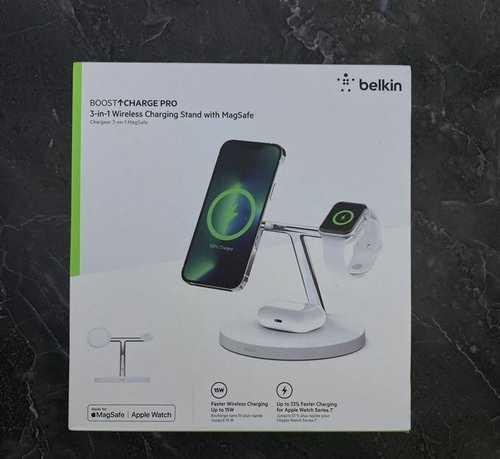 Зарядная станция Belkin Boost Charge Pro 3 в 1
