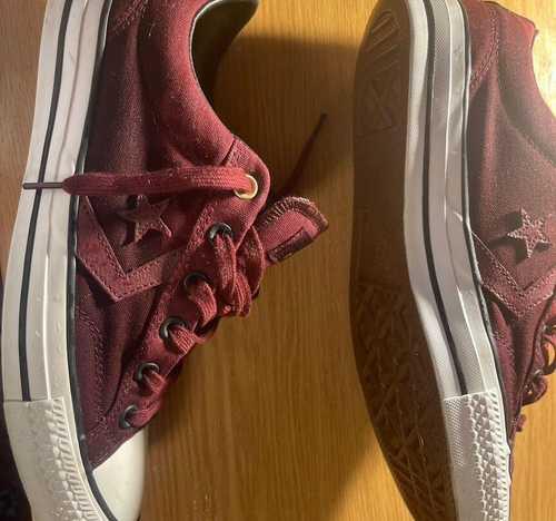 Кеды converse мужские бордовые маркировка 10,5