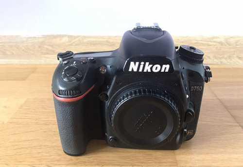 Nikon D750 body (пробег 55 тыс)