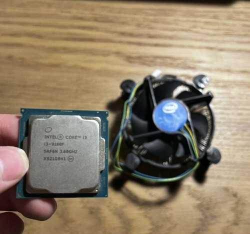 Процессор intel core i3 9100f