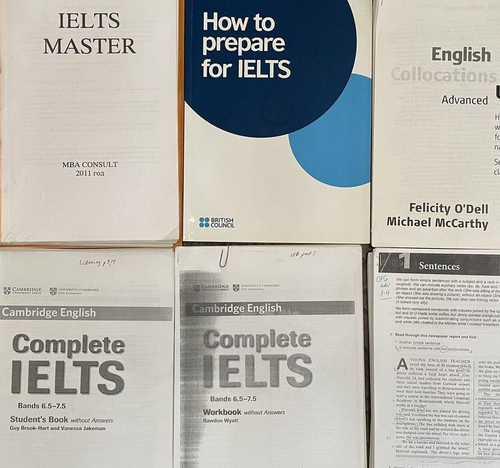 Ielts учебники