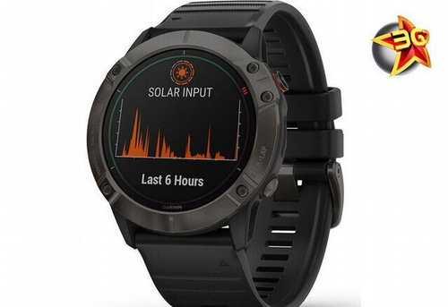 Часы Garmin Fenix 6X Pro Solar Black 010-02157-21