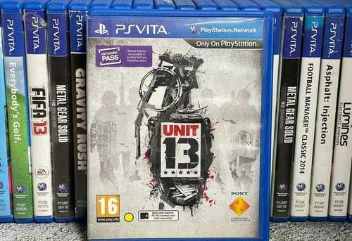 Игра Unit 13, для PS Vita (Eng)