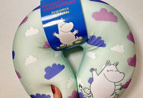 Подушка детская дорожная Moomin Муми-Тролль