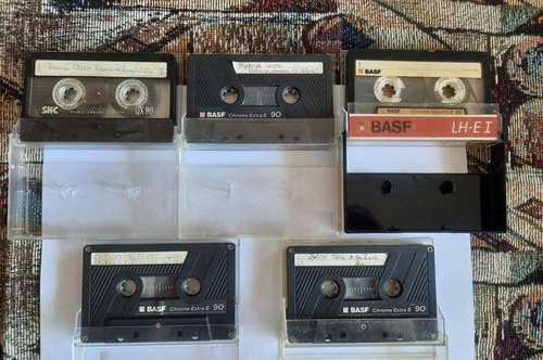 Аудиокассеты хромовые фирменные