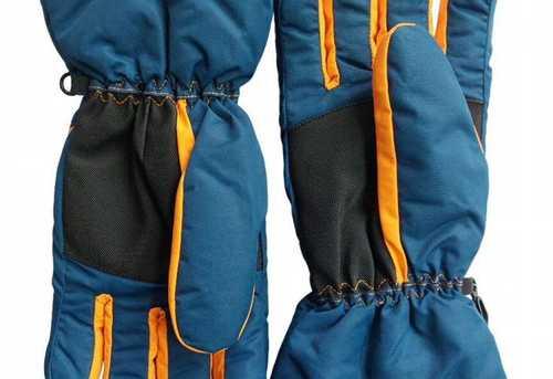 Перчатки горнолыжные Crane Blue/Orange L