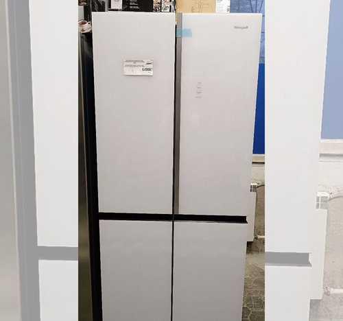Холодильник Weissgauff WCD 590 White Glass