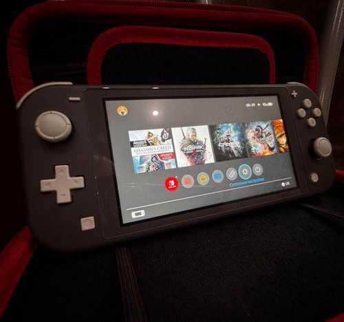 Nintendo switch lite с играми
