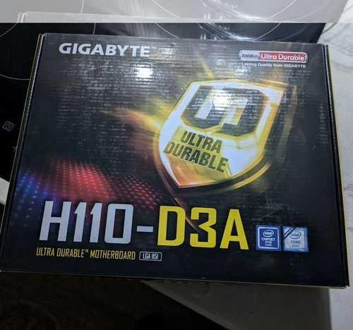 Материнская плата gigabyte ga h110 d3a