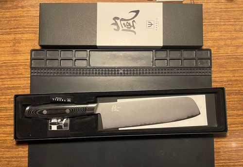 Нож кухонный Yaxell Mon 7" Nakiri
