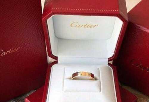 Cartier кольцо love золото картье лав