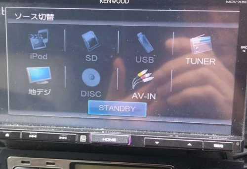 Магнитола Kenwood MDV-X500. USB, SD, DVD, CD