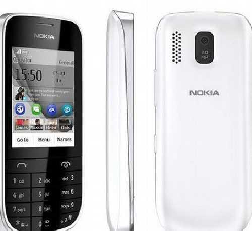 Nokia 203 без сенсора