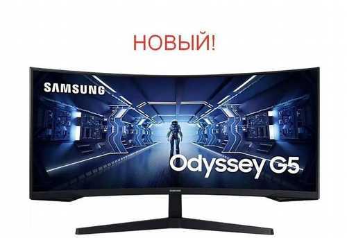 Новый игровой монитор Samsung Odyssey G5 34 дюйма