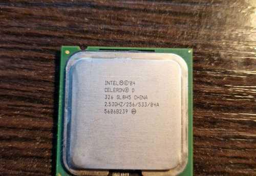 Процессор Intel celeron D 326