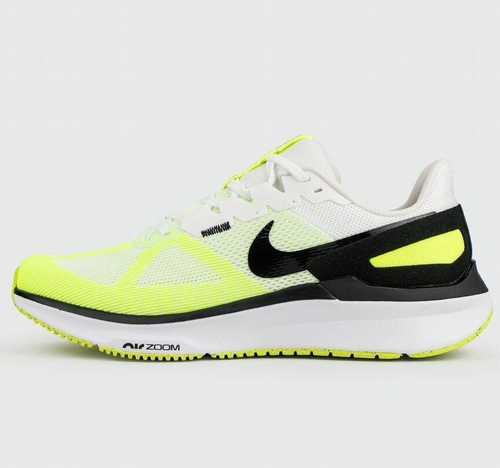 Кроссовки Nike Air Zoom Structure 25 White Yellow