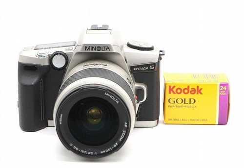 Minolta Dynax 5 kit + Фотопленка Kodak Gold