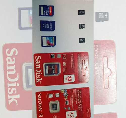 Карта памяти microsd, cdhc, картридер