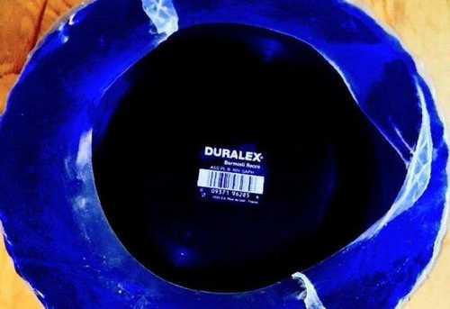Тарелки синие Duralex Bormioli Rocco