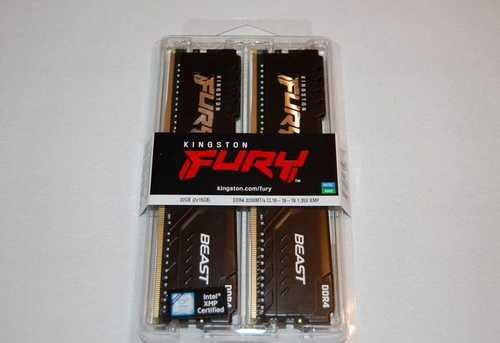 Kingston Fury Beast Black DDR4 32 GB 3200 MHz