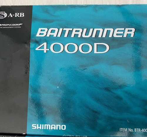 Новая катушка Shimano Baitrunner 4000D