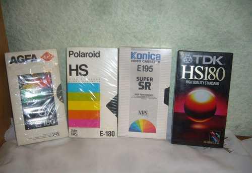 Видеокассеты vhs TDK,agfa новые