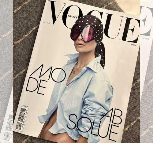 Vogue журнал France fev 2025