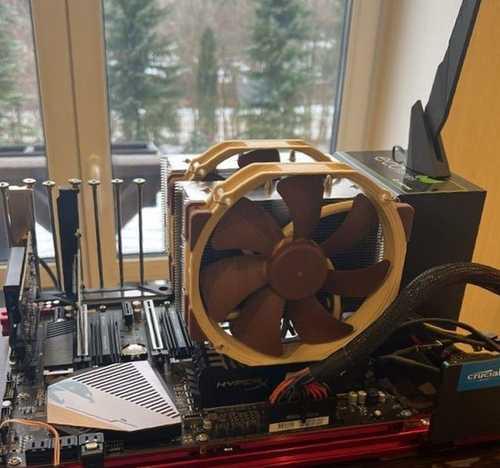 Кулер noctua nh-15 и плата gigabyte x570