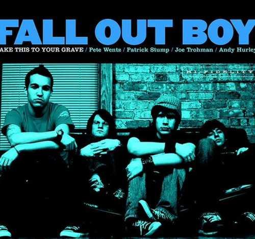 Виниловая пластинка Fall Out Boy – Take This To Your Grave (Limited Edition, Black Ice Vinyl LP)