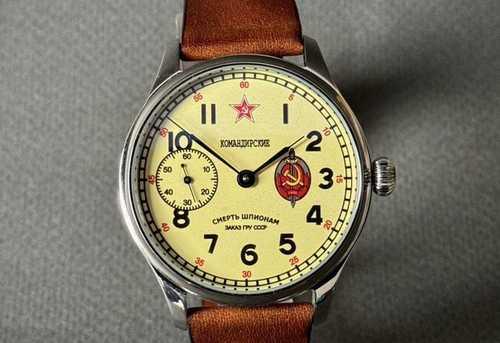 Командирские Молния гру СССР наручные часы марьяж