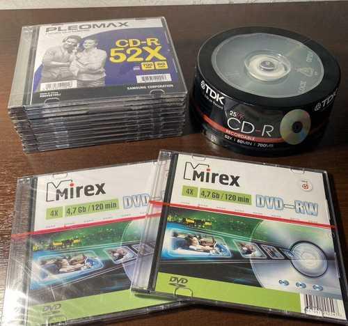 Болванки CD-R и DVD-RW