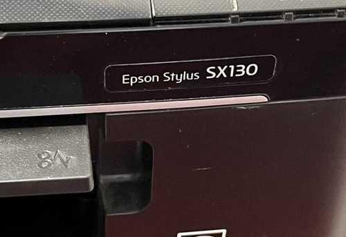 Мфу струйный Epson stylus SX130 разбор донор