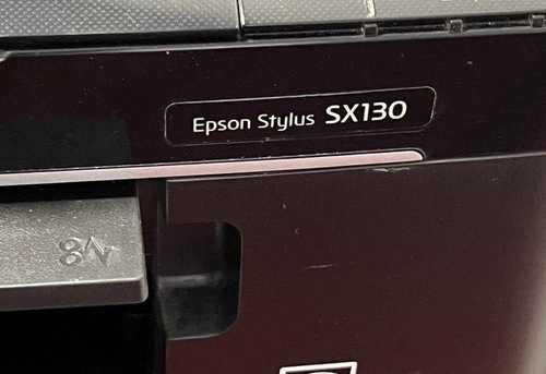 Мфу струйный Epson stylus SX130 разбор донор