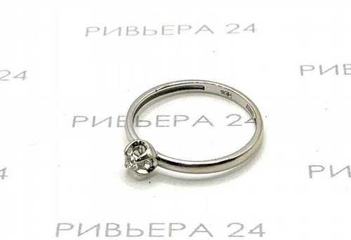 Золотое кольцо с бриллиантами 585 пробы 1.56 грамм