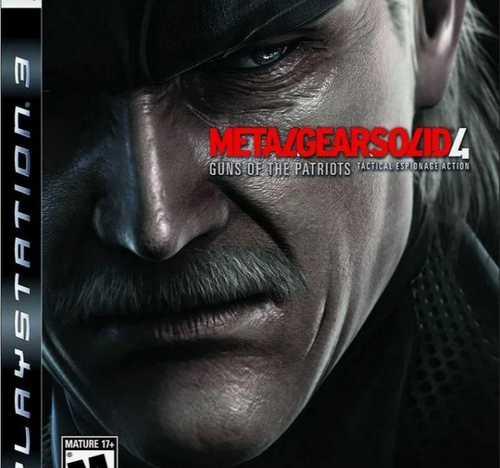 Игра Metal gear solid 4 (PS3) На английском