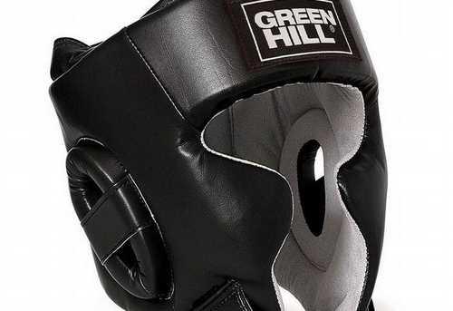 HGS-9409 Боксерский шлем sparring черный (XL)