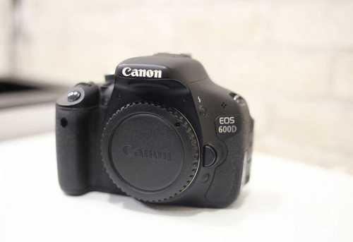 Фотоаппарат Canon 600D body (10 тысяч кадров)