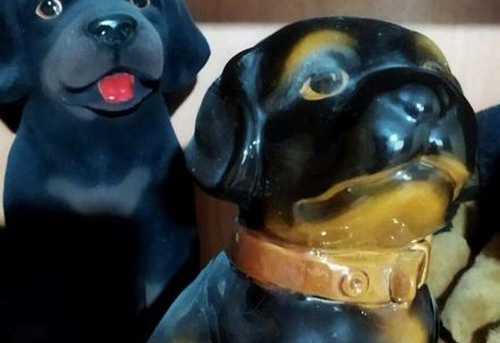 Коллекционные фигурки собака ротвейлер