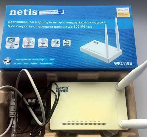 Wifi роутер Netis WF2419E