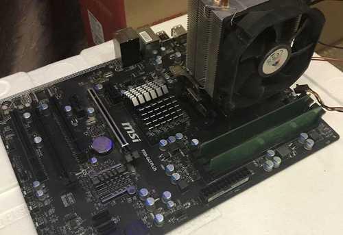 Комлект amd fx-6350, msi 970 g43+, 8gb ddr3, кулер