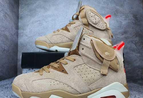 Кроссовки Air Jordan 6 Retro Travis Scott.Р 40-45