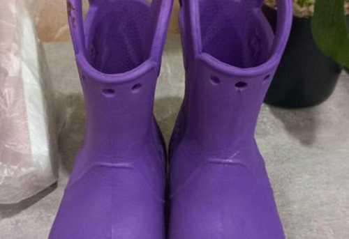 Crocs C8 фиолетовые
