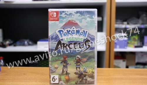 Pokemon Legends: Arceus - Switch Новый диск