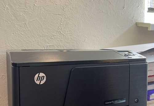 Принтер HP laserjet pro 200 color