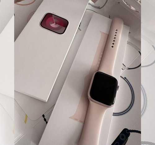 Apple watch Series 9 45mm Pink M\L