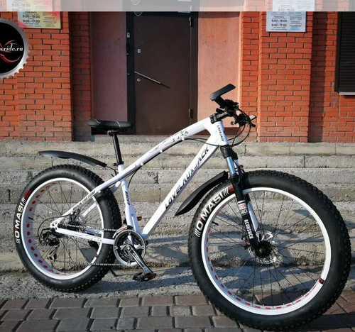 Fatbike красный новый