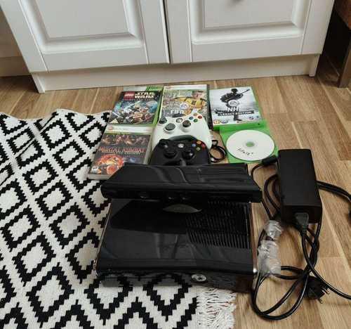 Xbox 360 + Kinect, 220 gb, прошивка