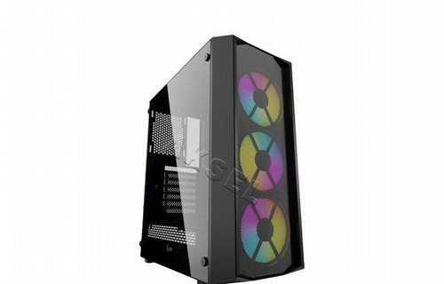 Корпус Standart-ATX PowerCase Rhombus X3 Mesh LED